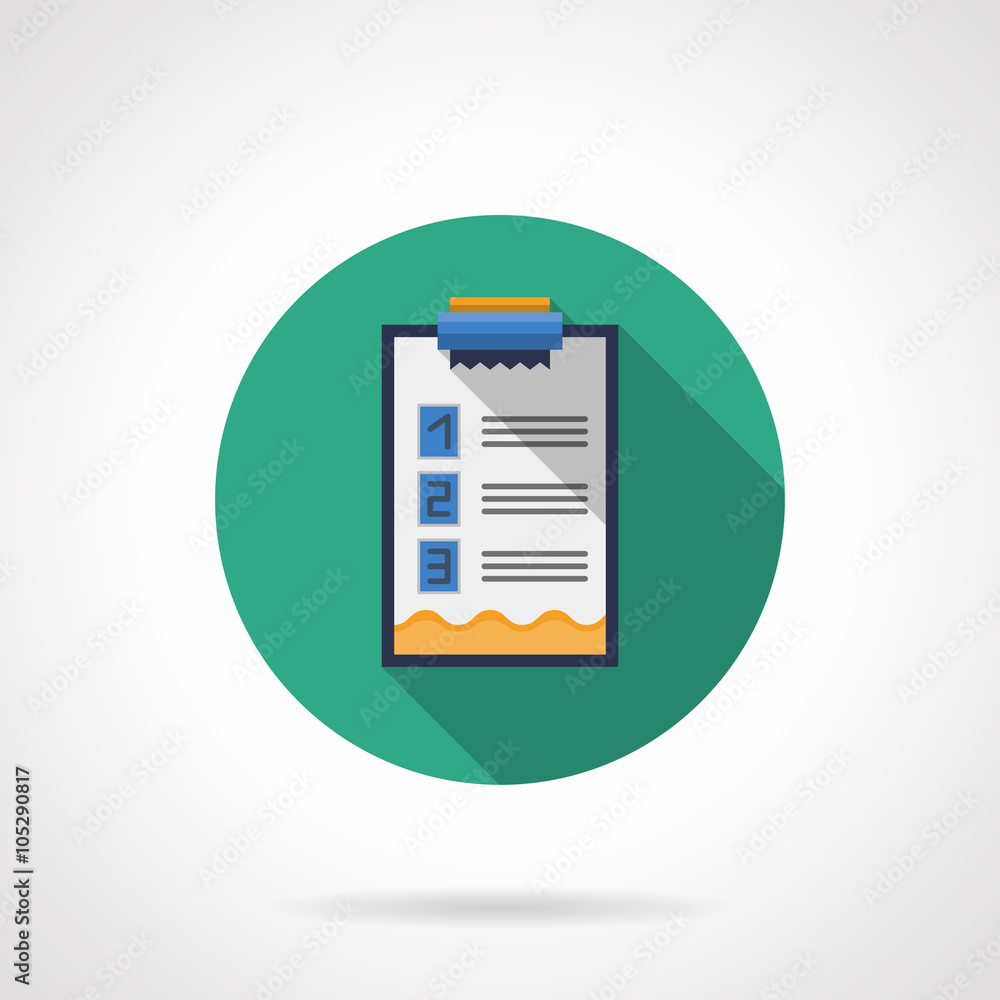 Questionnaire Icon Vector