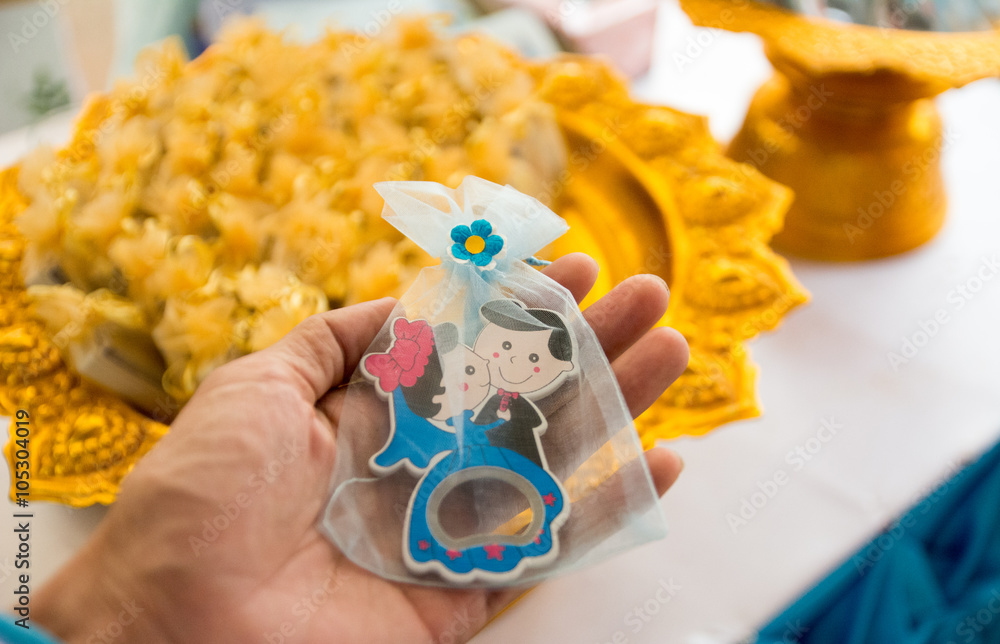 Wedding souvenirs and Thai wedding object decorsted (Traditional Thai ...