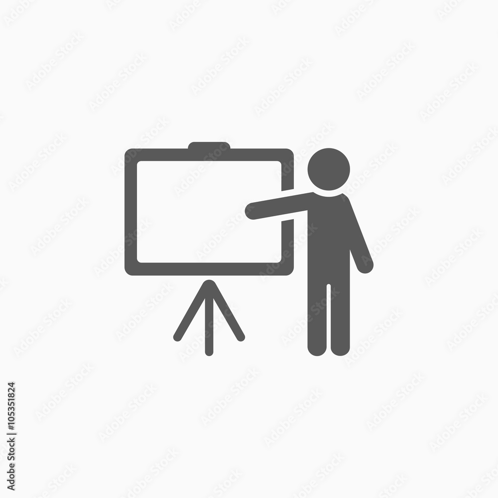 training icon Stock Vector | Adobe Stock