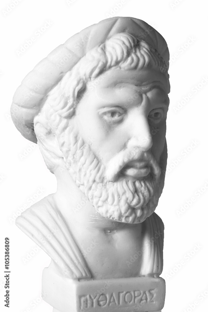 Pythagoras was an important Greek philosopher, mathematician, Stock ...