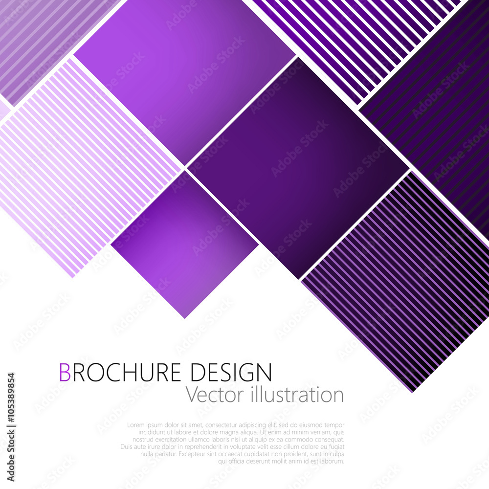 Abstract square purple background. Vector Illustration Stock Vector ...
