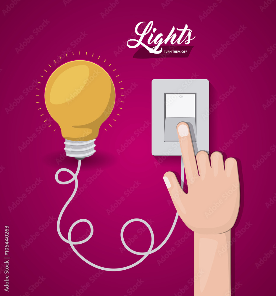 light switch design Stock Vector | Adobe Stock