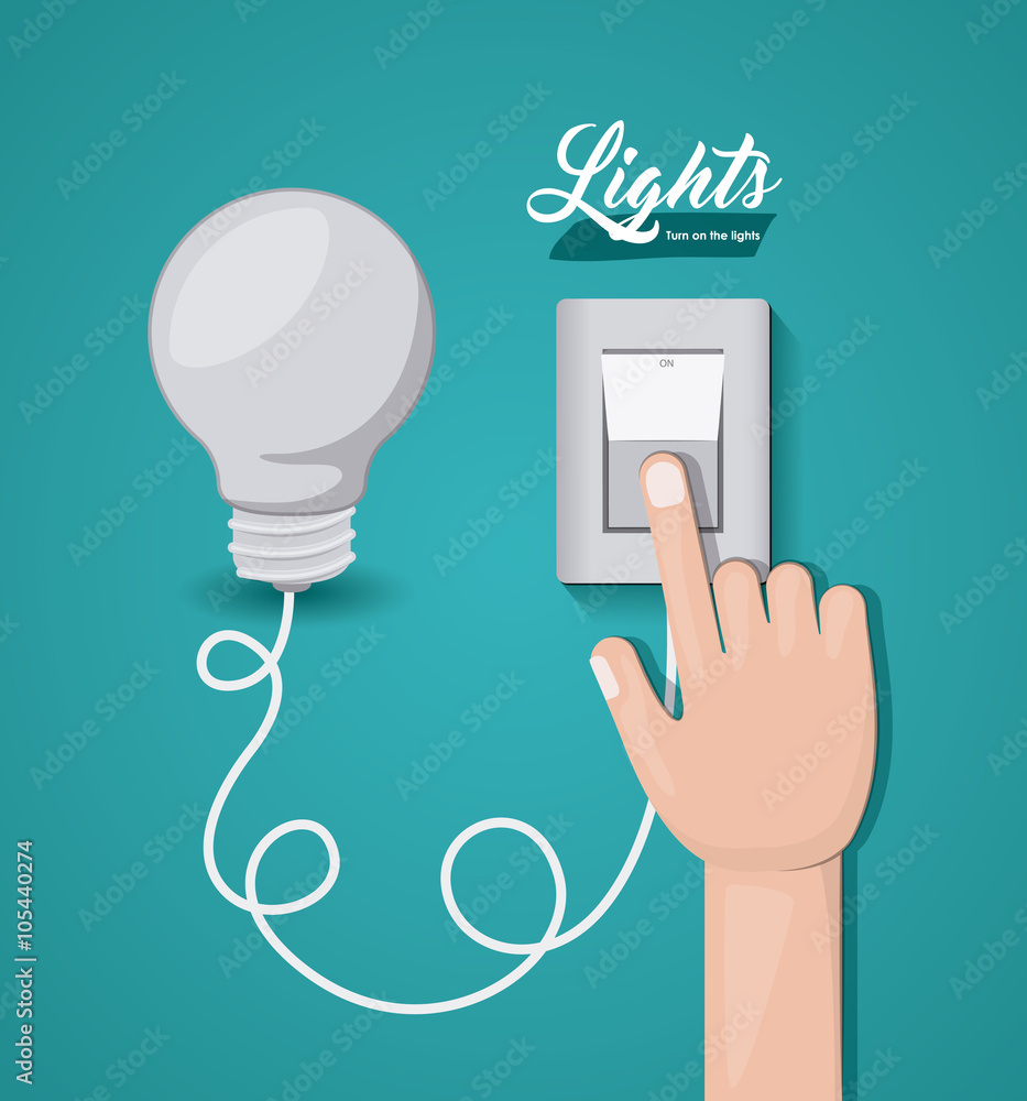 light switch design Stock Vector | Adobe Stock
