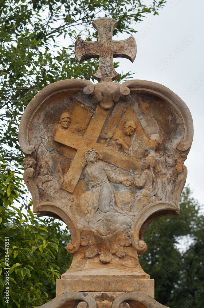 Jesus meets the women of Jerusalem - Calvary Stock Photo | Adobe Stock