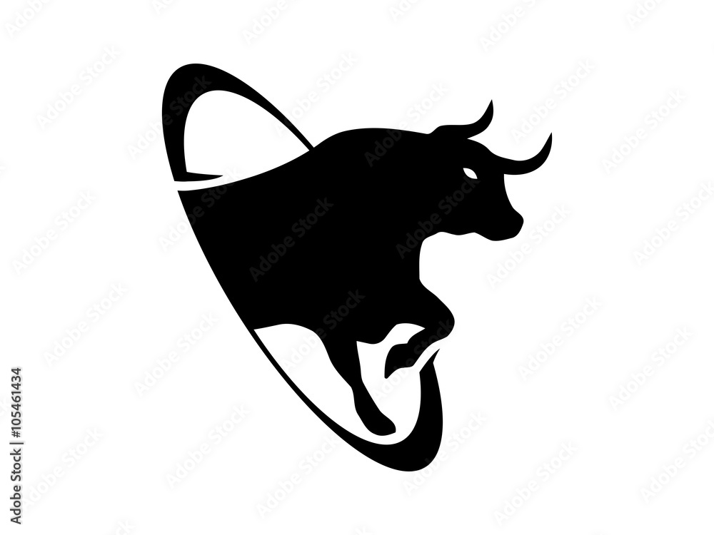 Tamaraw Logo Vector
