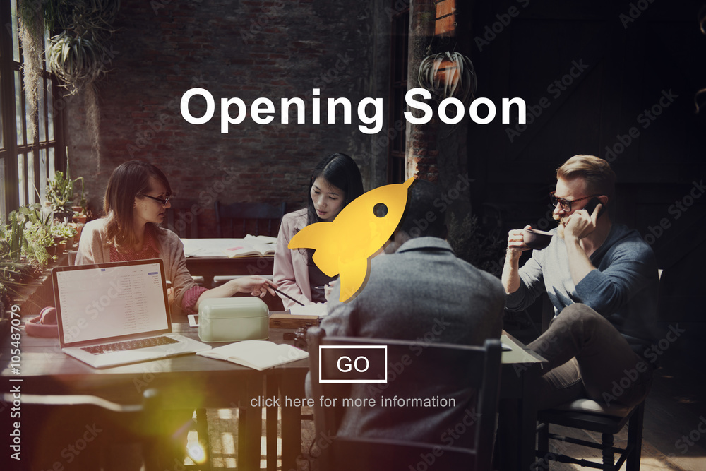 Open Service Opening Soon Free Concept Stock Photo | Adobe Stock