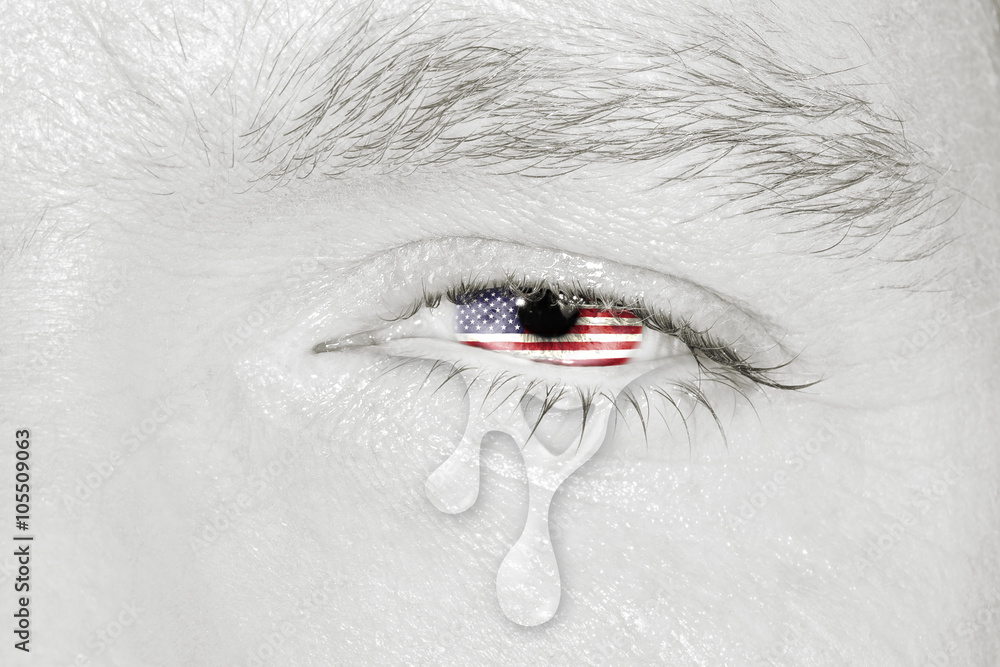 Black And White Eyes Crying