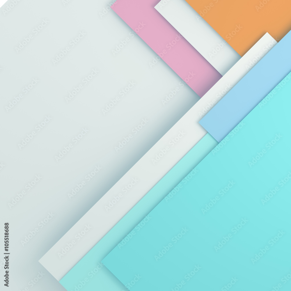 Geometric shapes with soft vibrant colors. Background for compositions ...