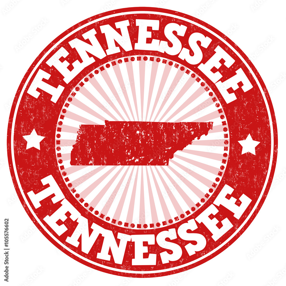 Tennessee stamp Stock Vector | Adobe Stock