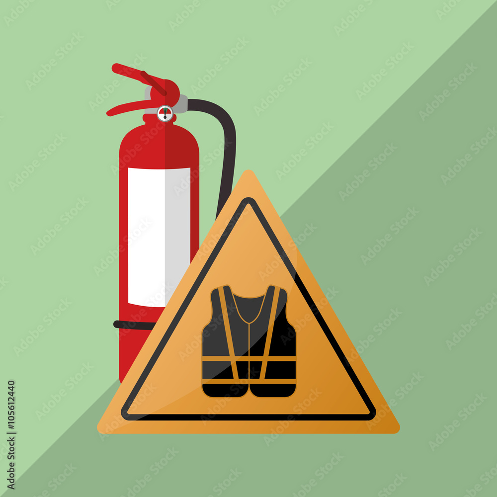 Safety icon design Stock Vector | Adobe Stock