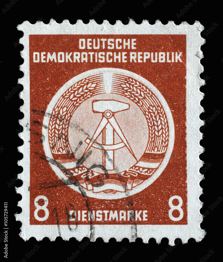 Foto de Stamp printed in GDR (German Democratic Republic - East Germany ...