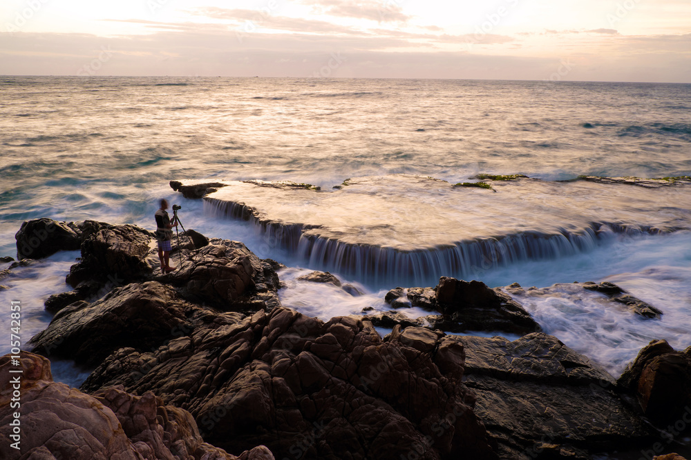 Foto de Nui Chua national park, Hang Rai, Viet Nam landscape do Stock ...