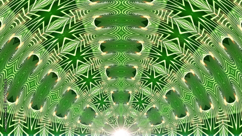 Rotation green rays loop background Animation. Abstract motion background. Loop ready animation ...