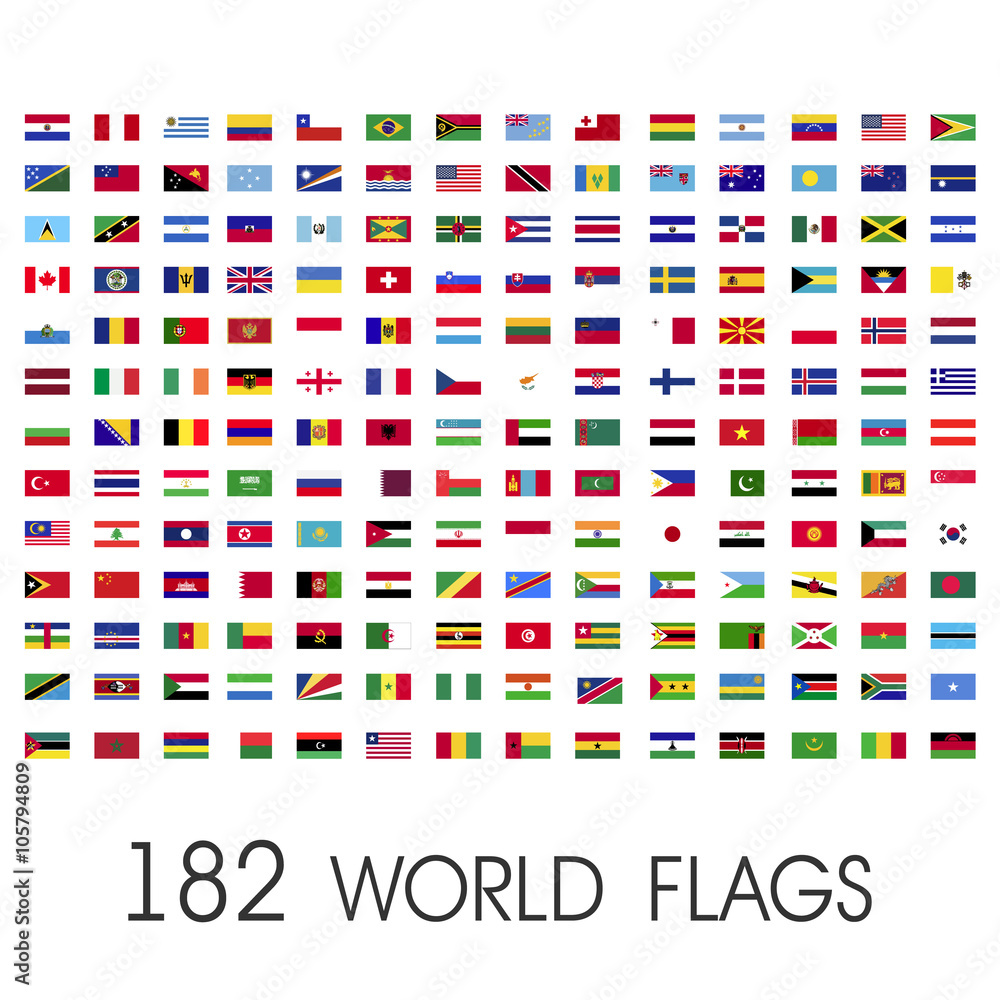 Downloadable world flags