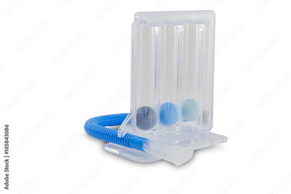 Poster Triflow incentive spirometer for inhalation exercise. – Wall Art ...