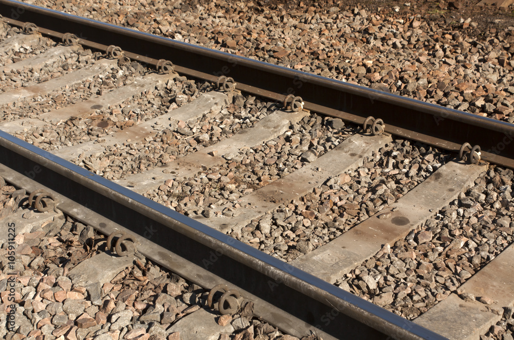Old railroad. Stock Photo | Adobe Stock