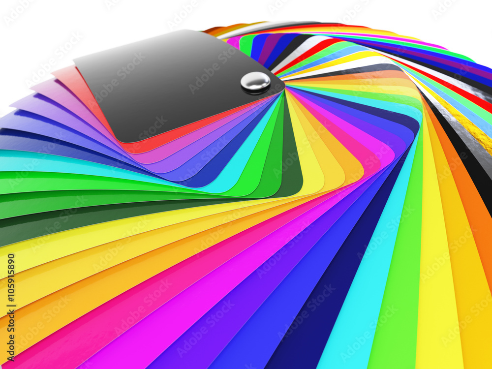 Car wrapping film color palette swatch Stock Illustration | Adobe Stock