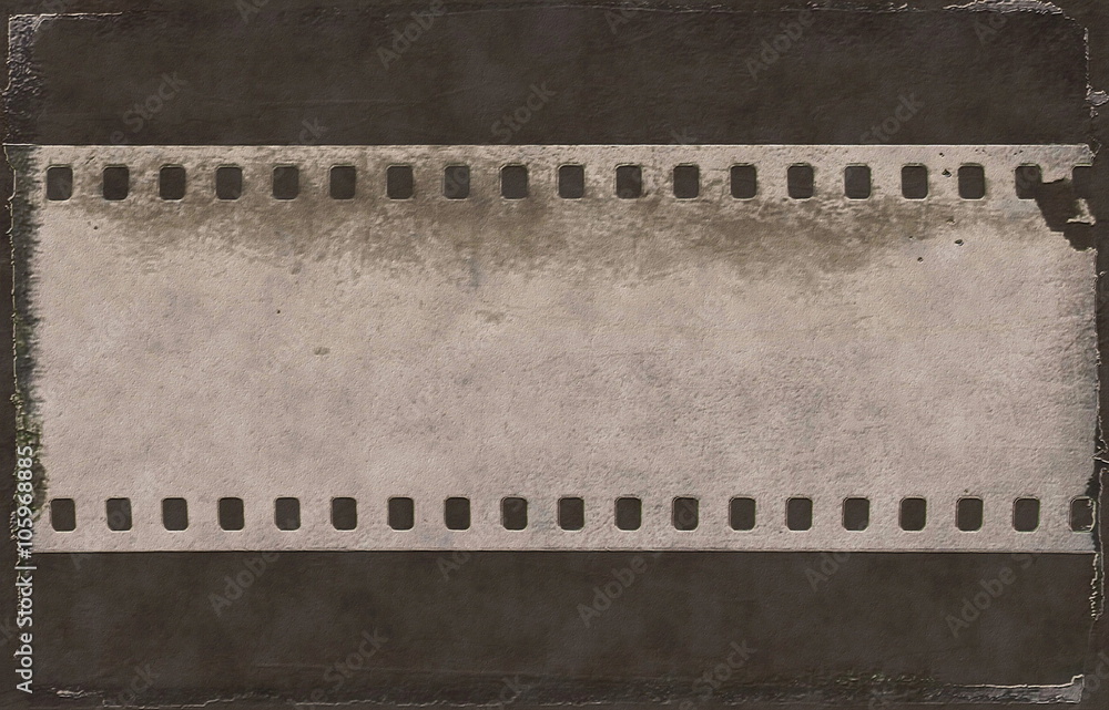 grunge film strip background, film roll texture Stock Illustration ...