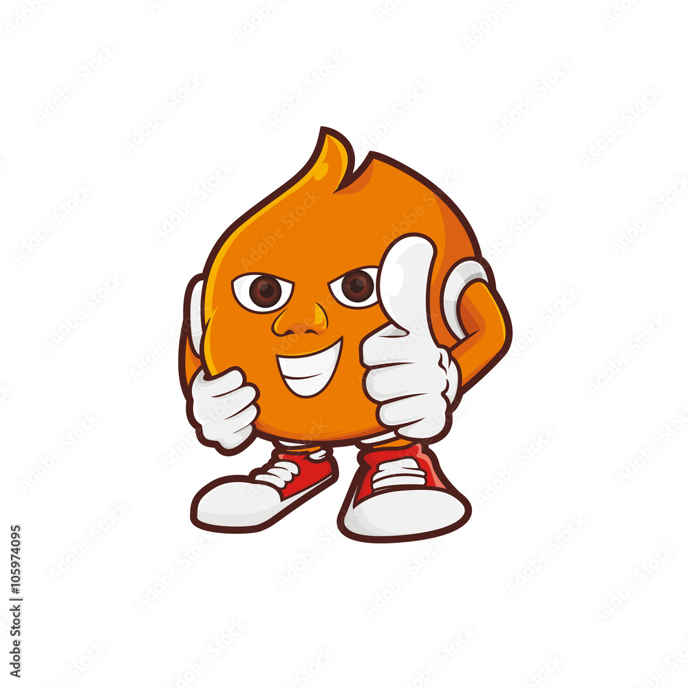 character mascot Stock Vector | Adobe Stock