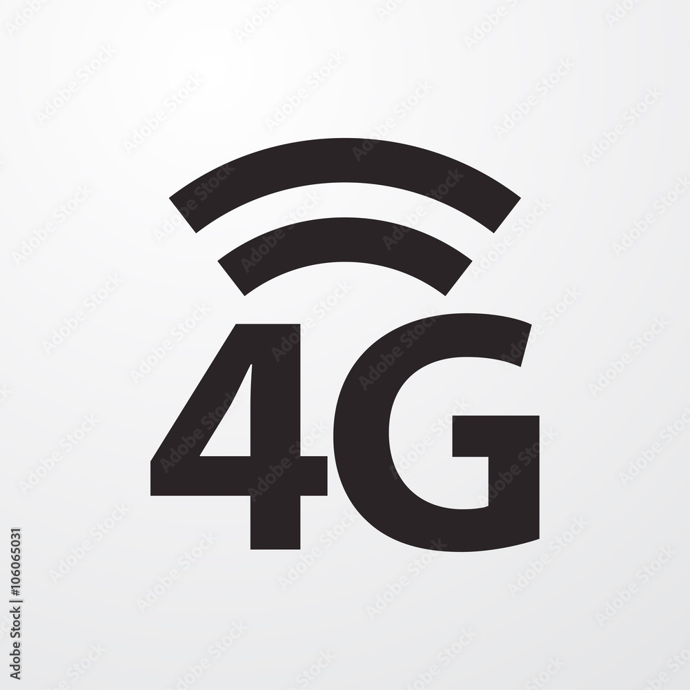 4G icon Stock Vector | Adobe Stock