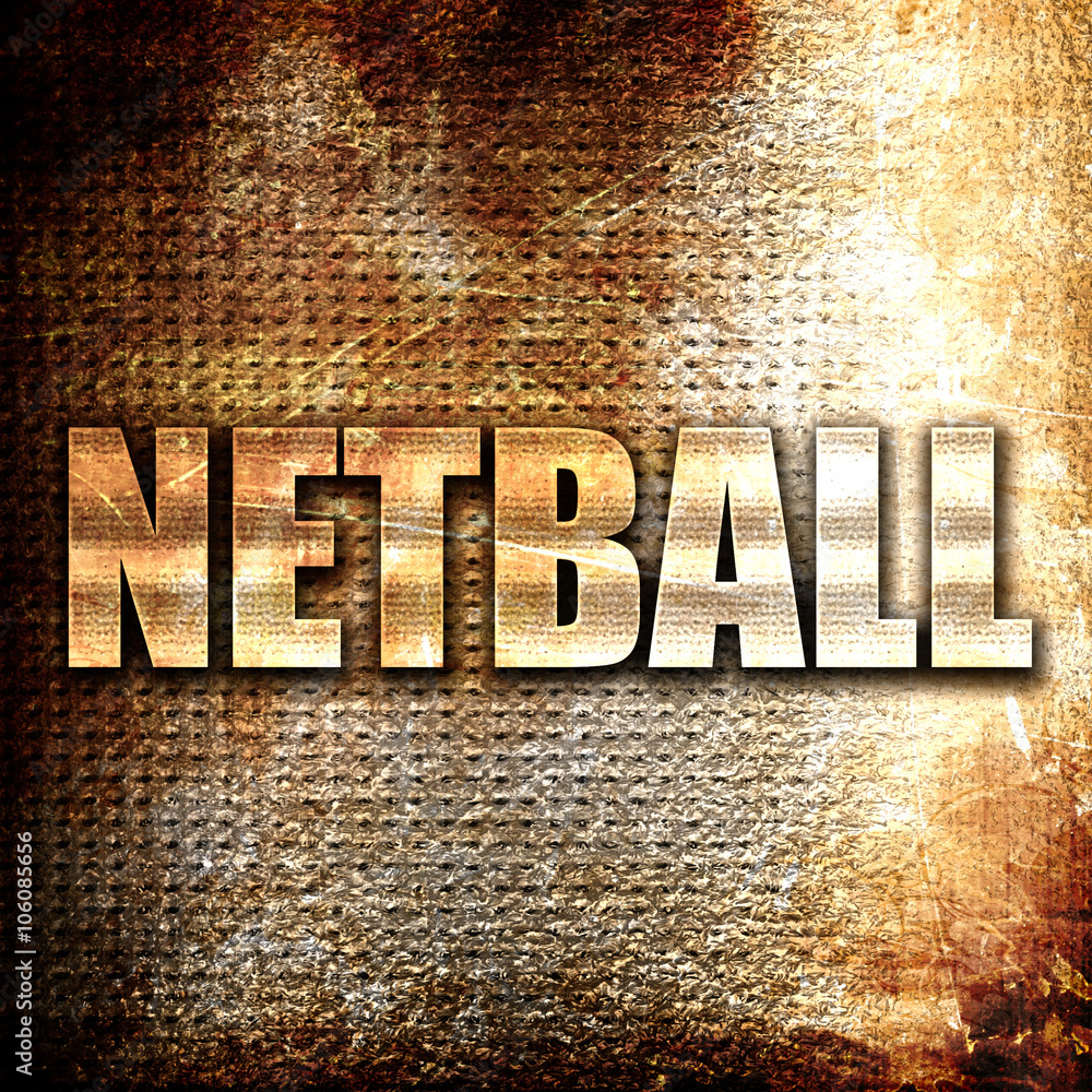 netball sign background Stock Illustration | Adobe Stock