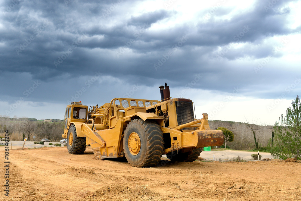 Bulldozer Stock Photo | Adobe Stock