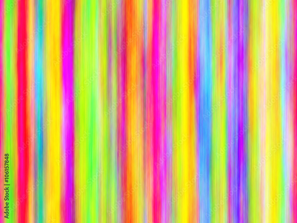 very colorful blended vertical stripes of thick paint (tileable texture ...