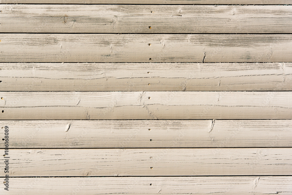 Section of off white wood panelling from a beach hut, suitable for ...