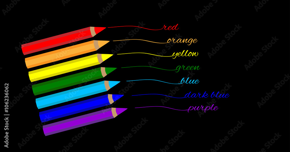 Rainbow Colors Name