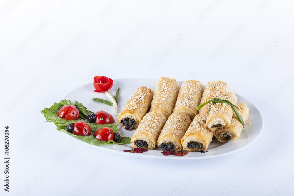 Traditional Turkish dishes Stock Photo | Adobe Stock