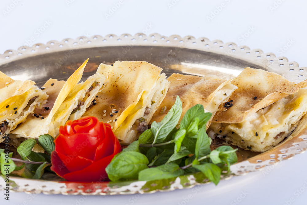 Traditional Turkish dishes Stock Photo | Adobe Stock