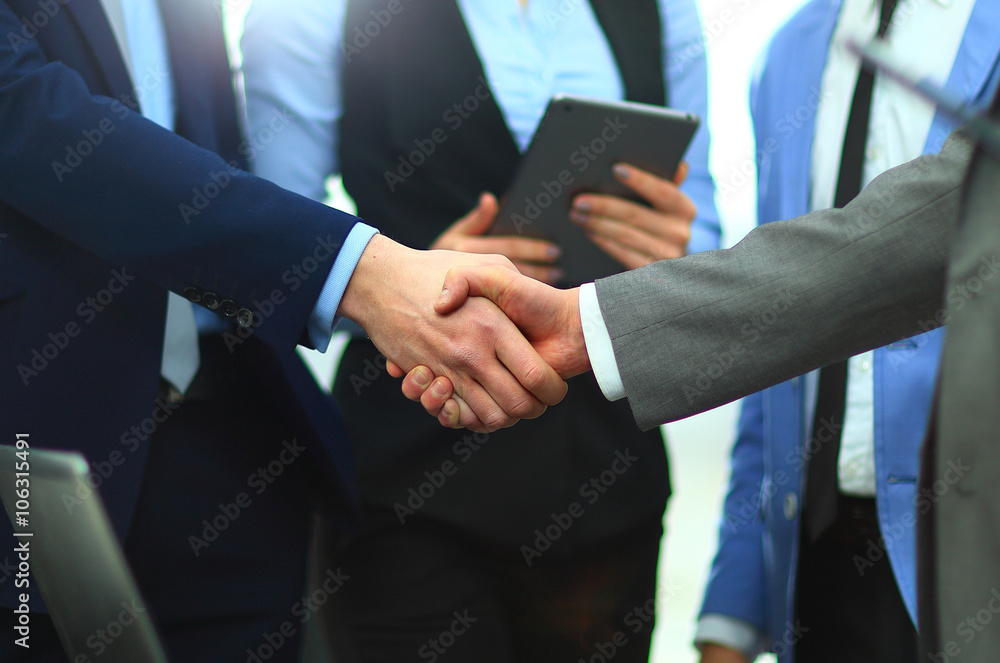 Business handshake Stock Photo | Adobe Stock
