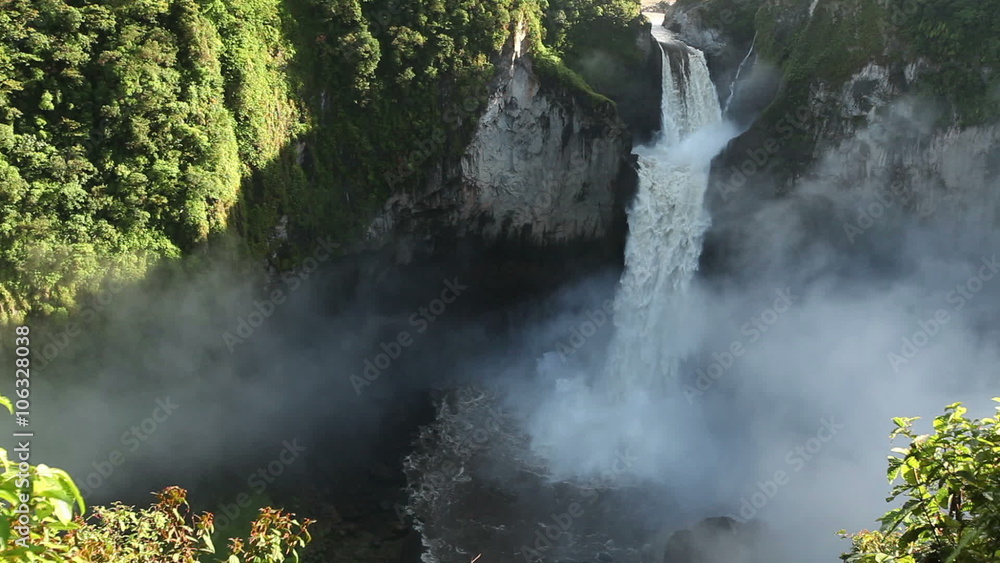 Experience the awe inspiring beauty of San Rafael Falls,Ecuador's ...