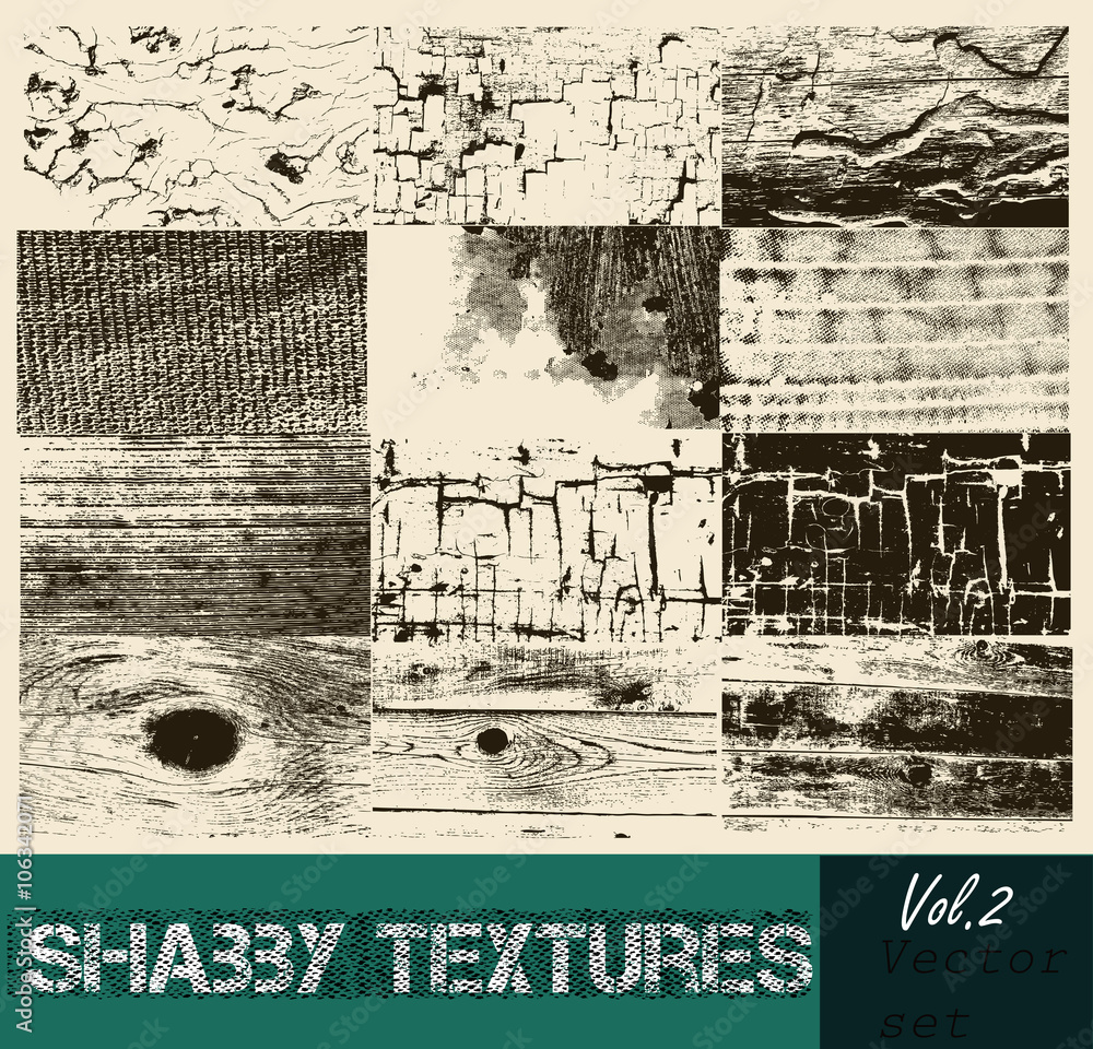 Vector pack of textures and strokes and textures for digital bru Stock ...