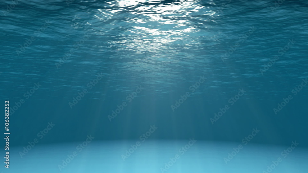 Blue ocean surface seen from underwater Stock Video | Adobe Stock