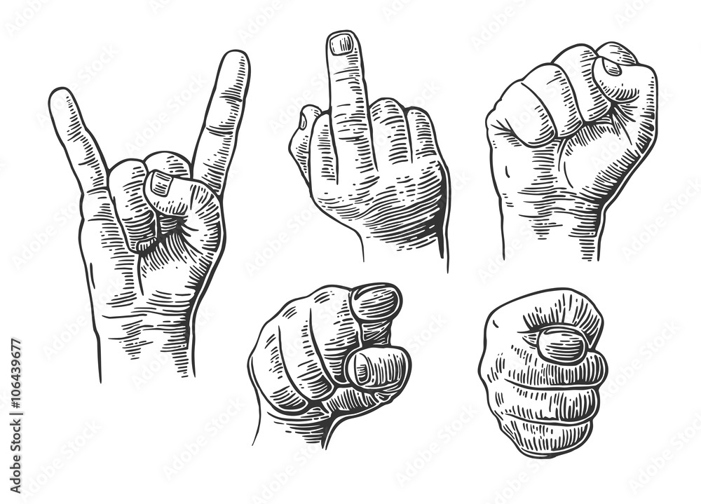 Middle Finger Pointer