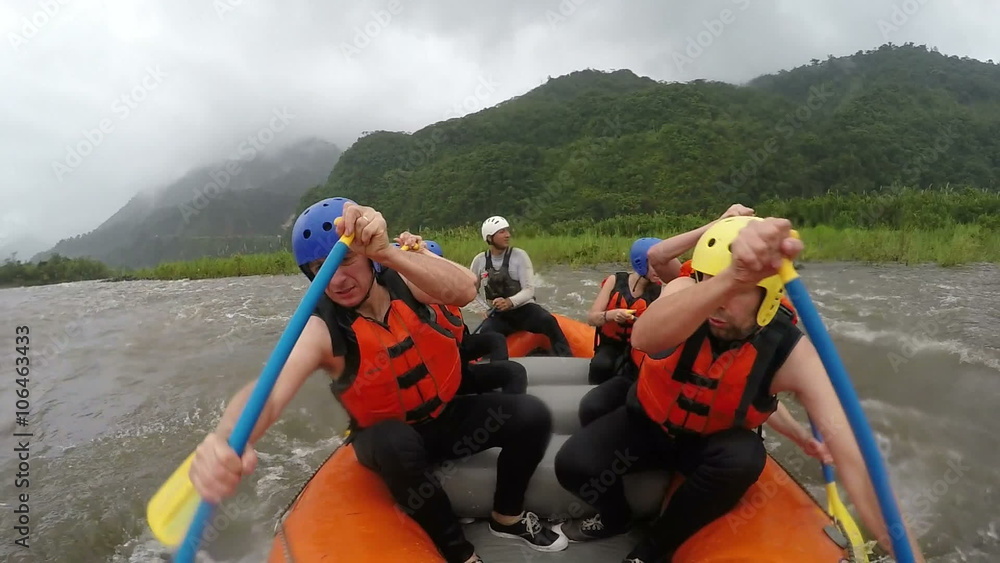 Experience the thrill of whitewater rafting with our team of seven ...