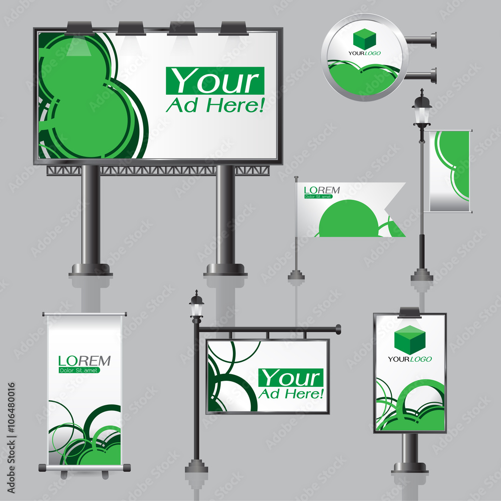 Print Media Advertising Banner