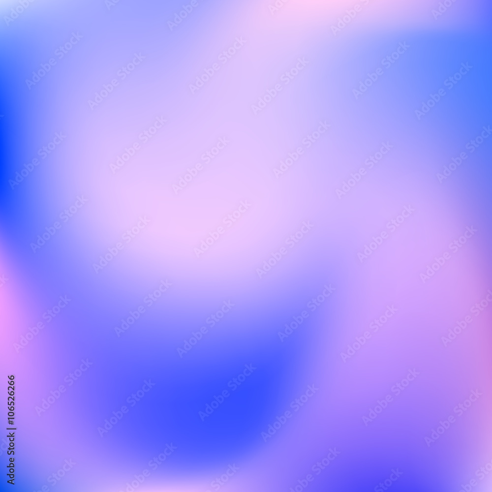 Abstract trend gradient pastel color, pink, violet and blue blur ...