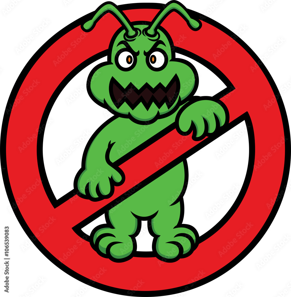 No Germs Clipart