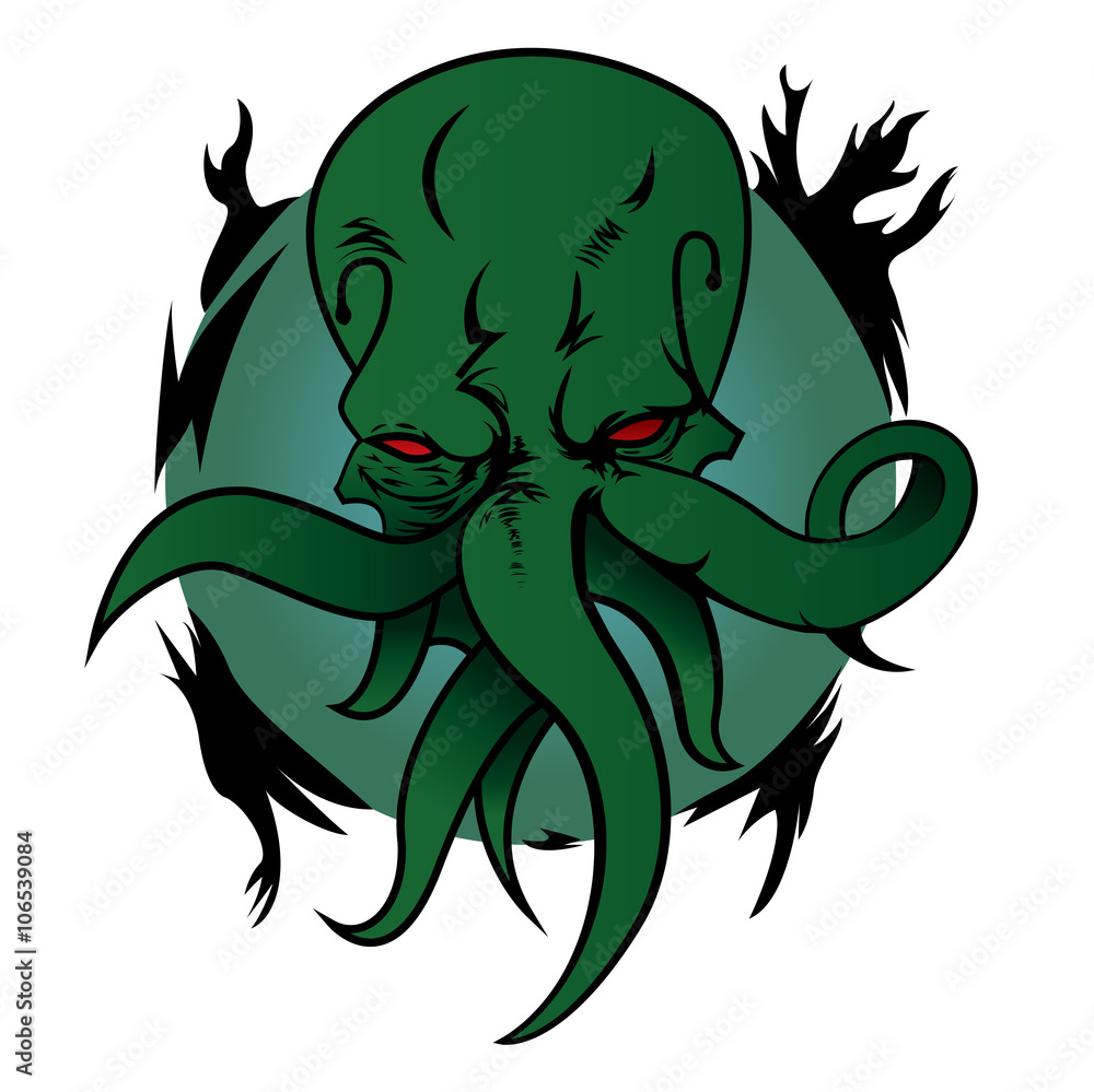 Call Of Cthulhu Stock Vector | Adobe Stock