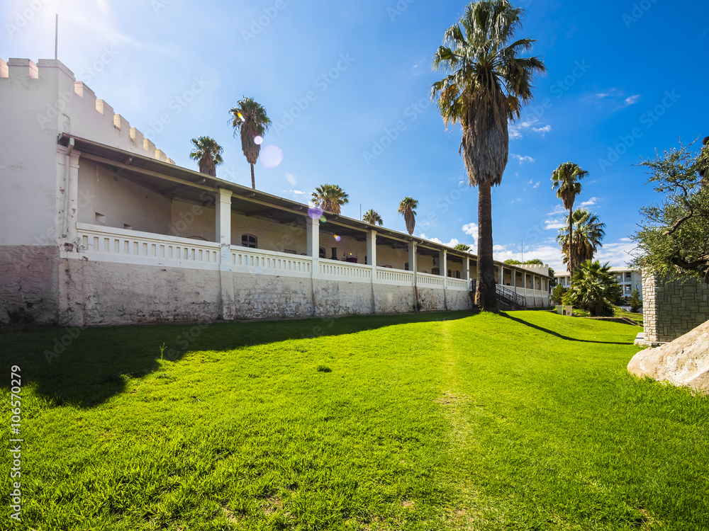 Alte Feste, Festung von 1890 der deutschen Schutztruppe unter Hauptmann ...
