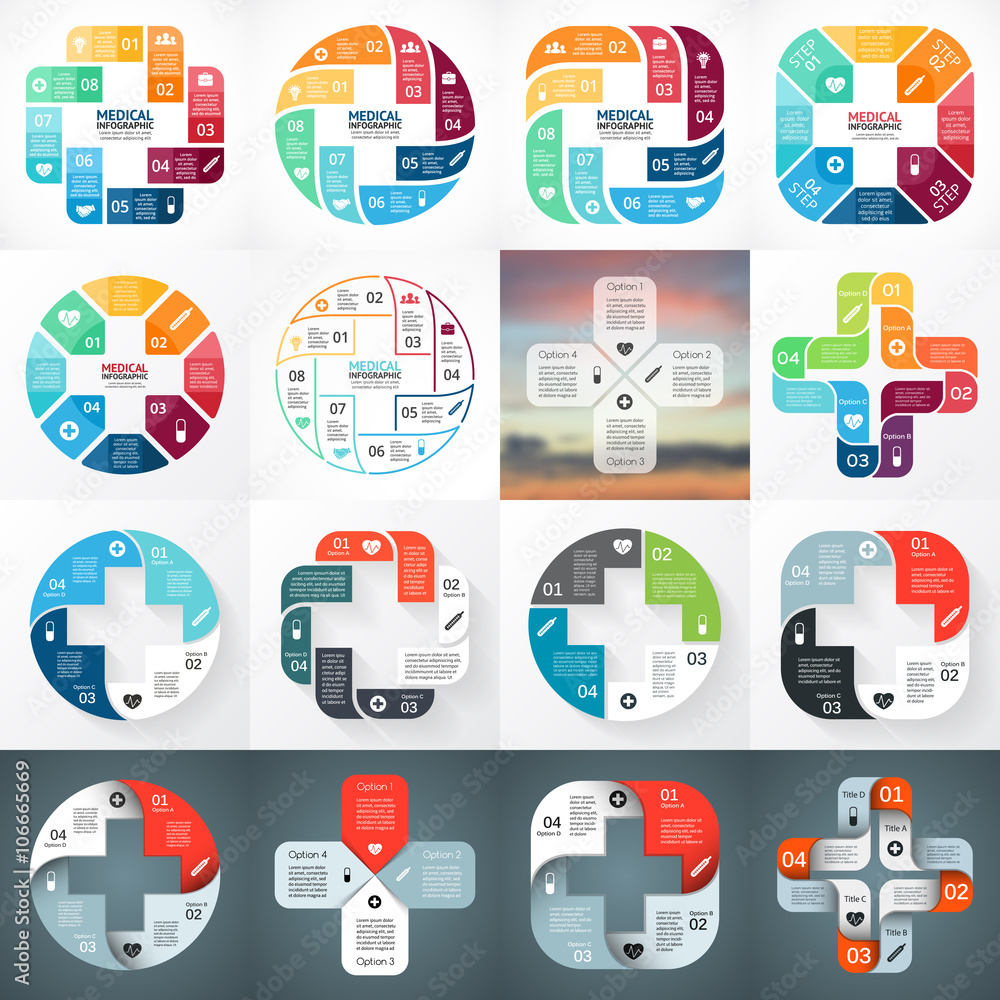 Vector plus infographic, medical diagram, healthcare graph, hospital ...