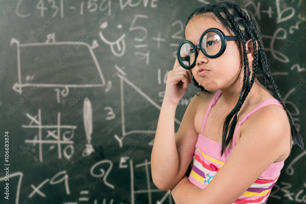 Girl Thinking Deeply