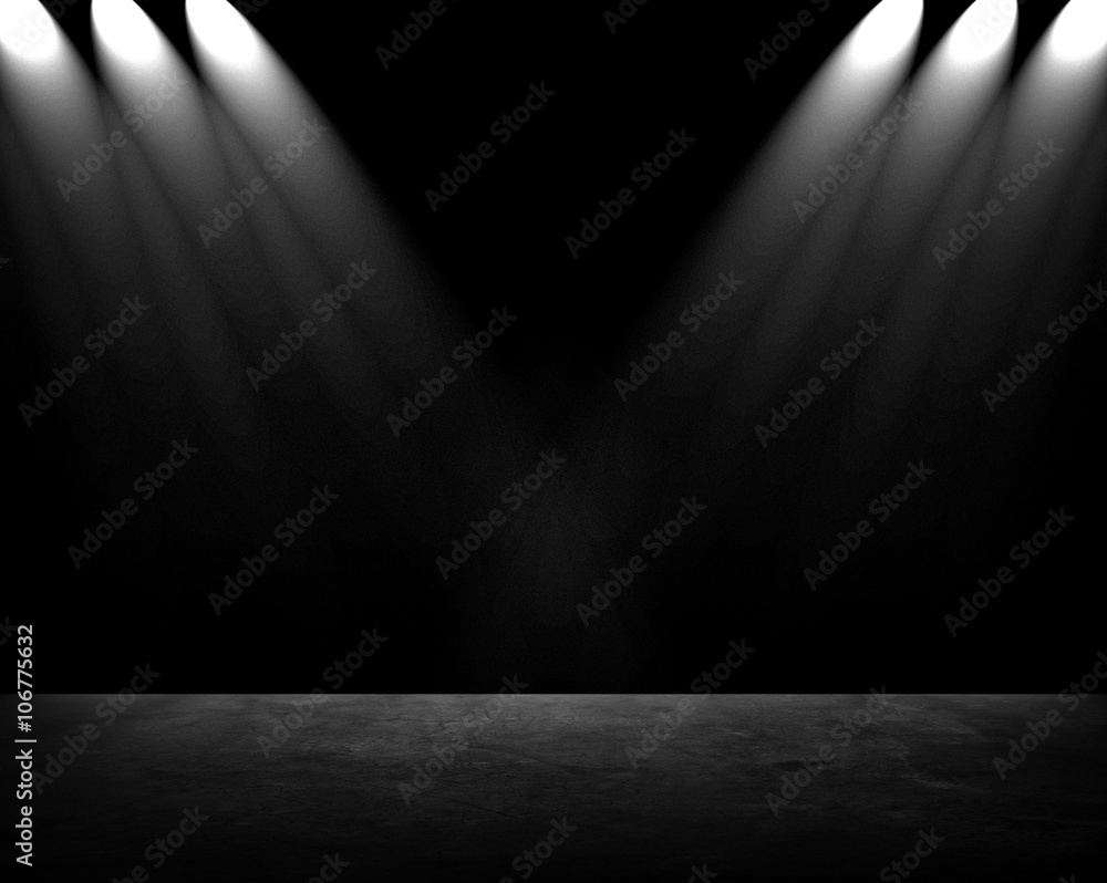 dark background with spotlight Stock Illustration | Adobe Stock