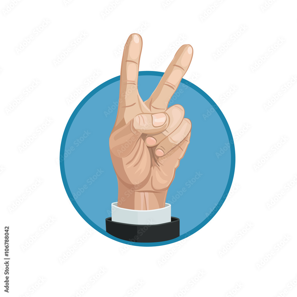 icon hand of freedom and independence/Icon of freedom, on the hand ...