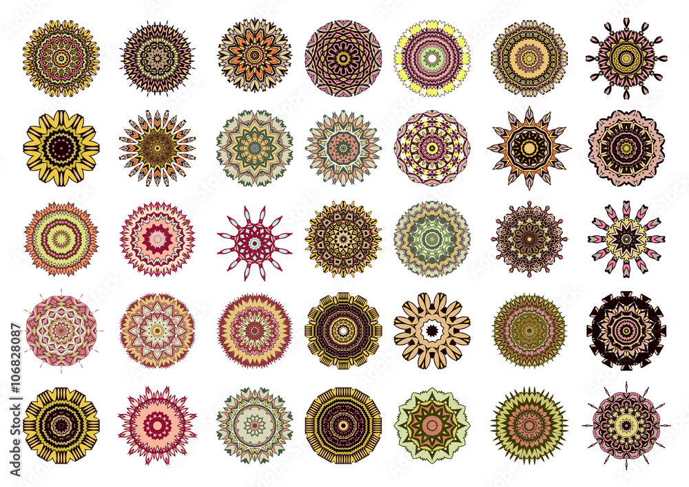 Ethnic cultural identity symbols Stock Vector | Adobe Stock