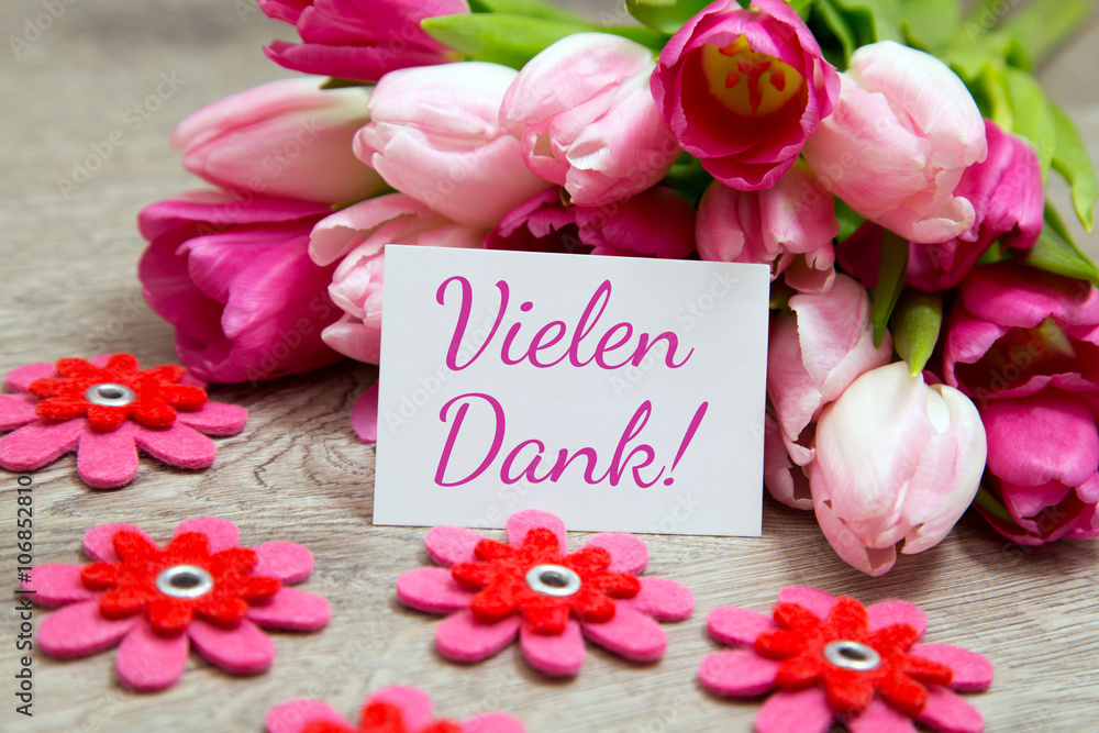 Vielen Dank Stock-Foto | Adobe Stock