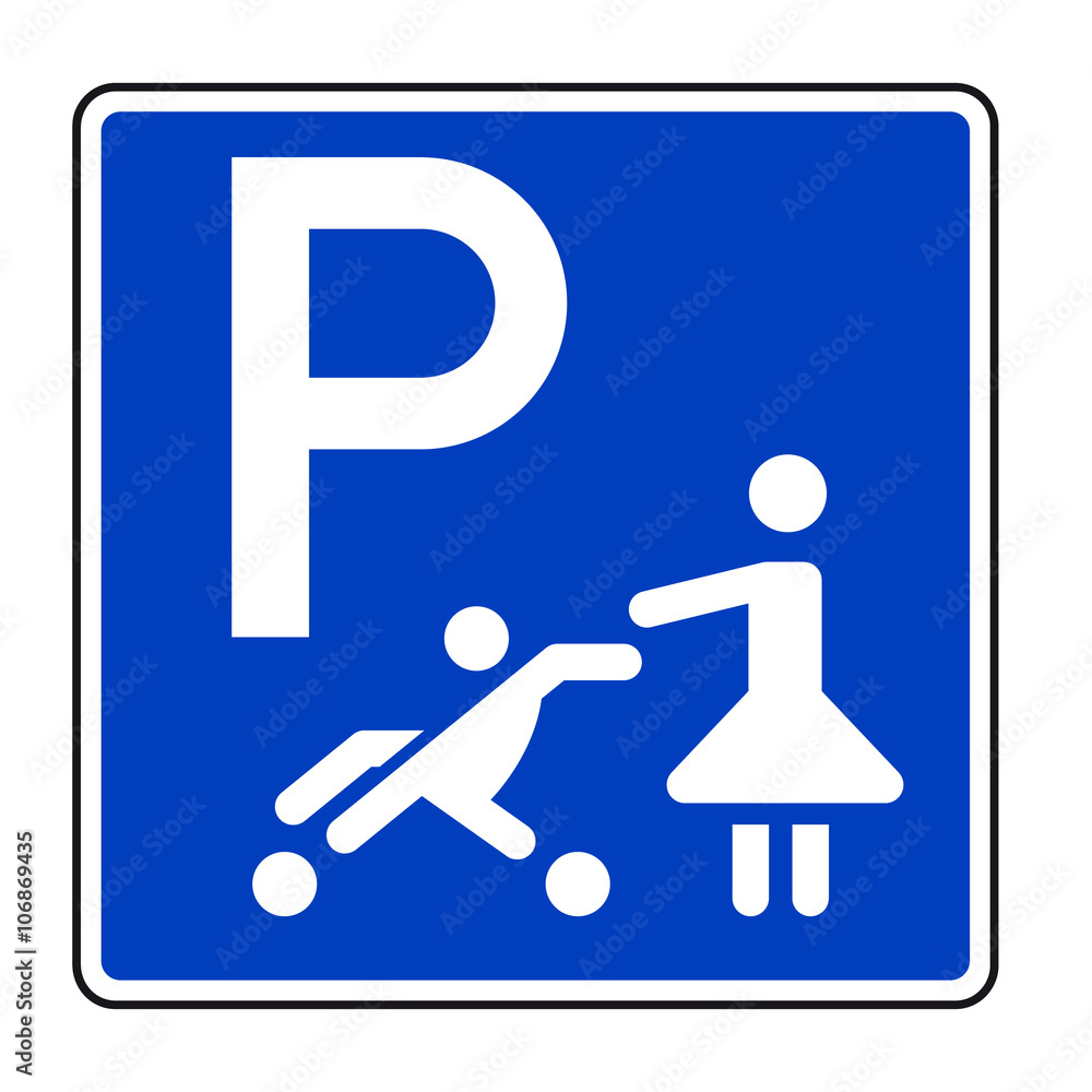 Mutter Kind Parkplatz