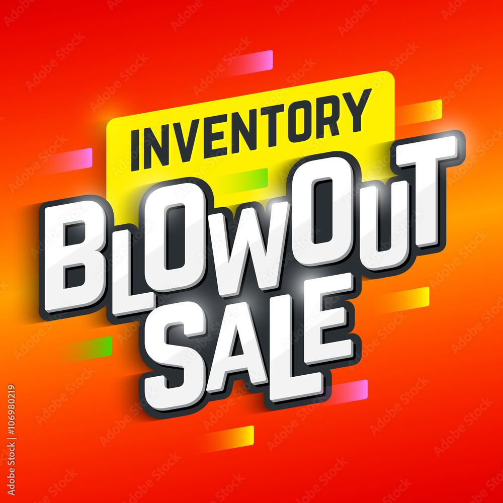 Inventory Clearance Sale